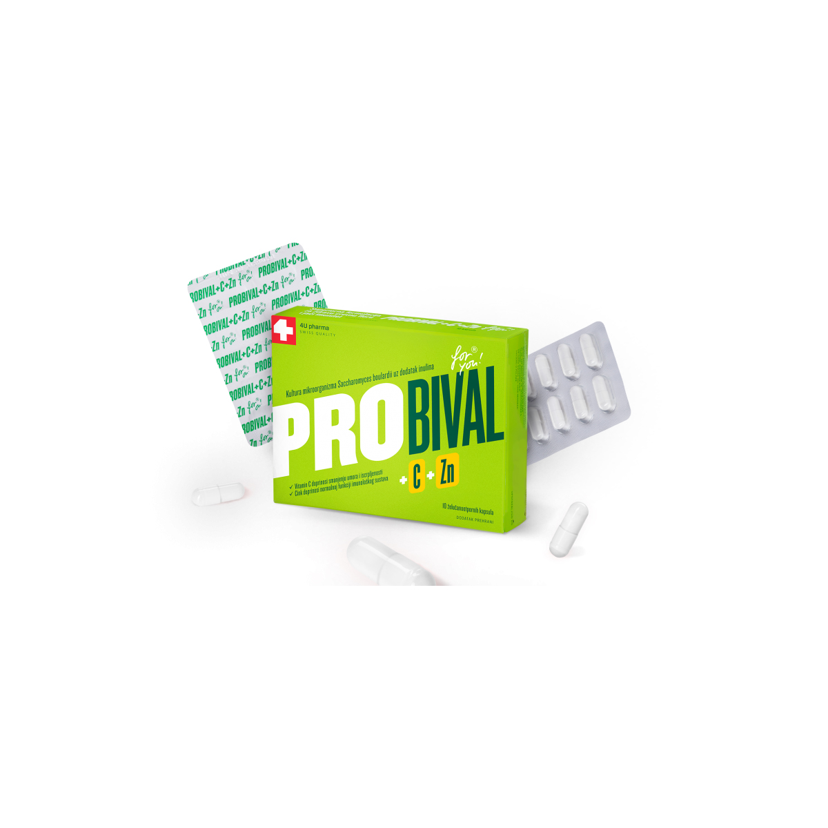 PROBIVAL C+ZN 10 kapsula | Oaza zdravlja | Akcija & Cena