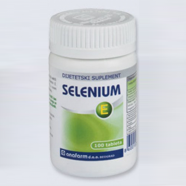 ANAFARM SELENIUM E 100 tableta | Oaza zdravlja | Akcija & Cena