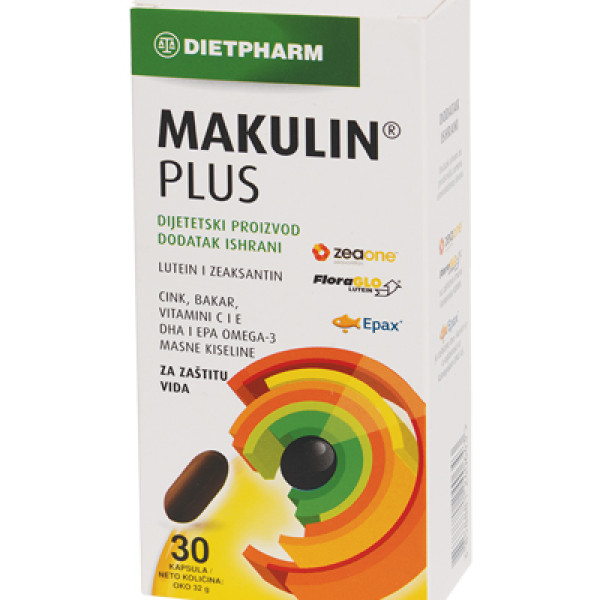 DIETPHARM MAKULIN PLUS 30 kapsula | Oaza zdravlja | Akcija & Cena
