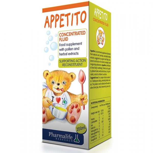 APPETITO SIRUP 200ml | Oaza zdravlja | Akcija & Cena