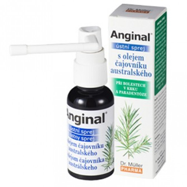 ANGINAL SPREJ ZA USTA SA ULJEM ČAJEVCA 30ml | Oaza zdravlja | Akcija & Cena