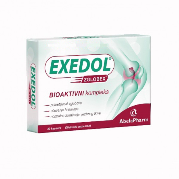 ZGLOBEX EXEDOL 30 kapsula | Oaza zdravlja | Akcija & Cena