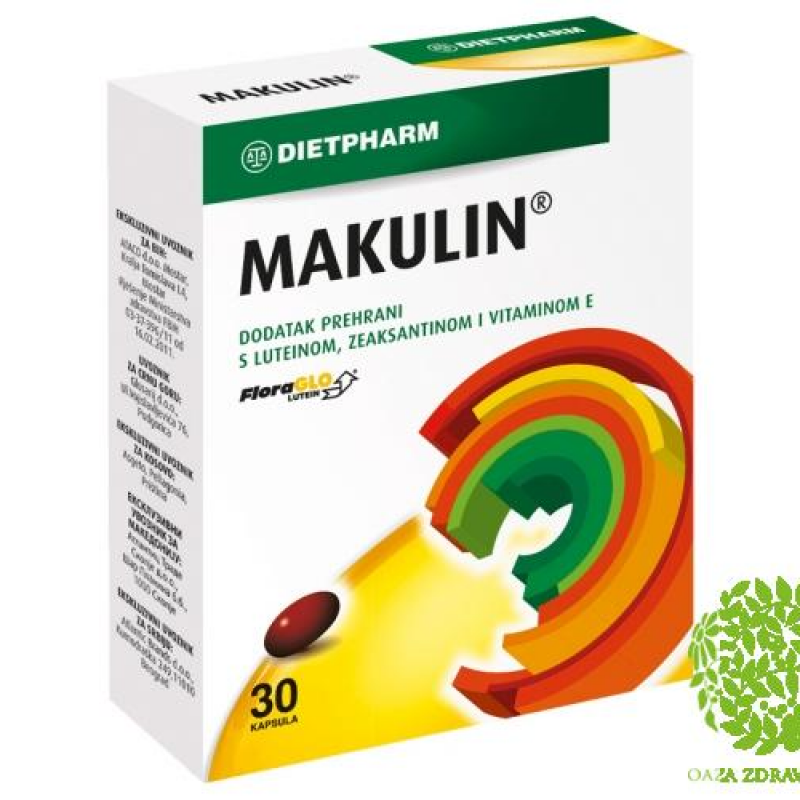 DIETPHARM MAKULIN 30 kapsula | Oaza zdravlja | Akcija & Cena