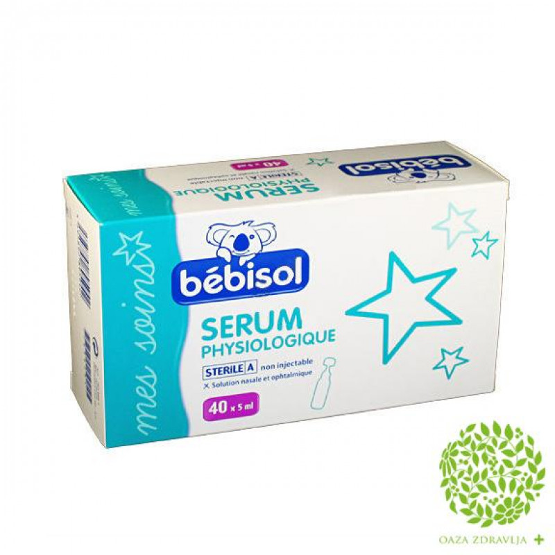 BEBISOL FIZIOLOŠKI RASTVOR 40 kom. | Oaza zdravlja | Akcija & Cena