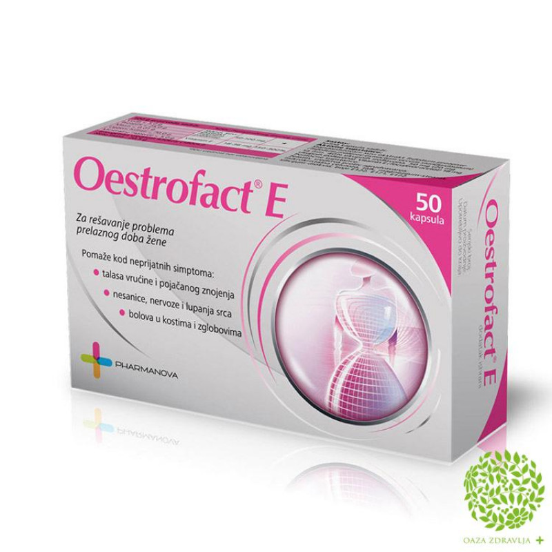 OESTROFACT E 50 kapsula | Oaza zdravlja | Akcija & Cena