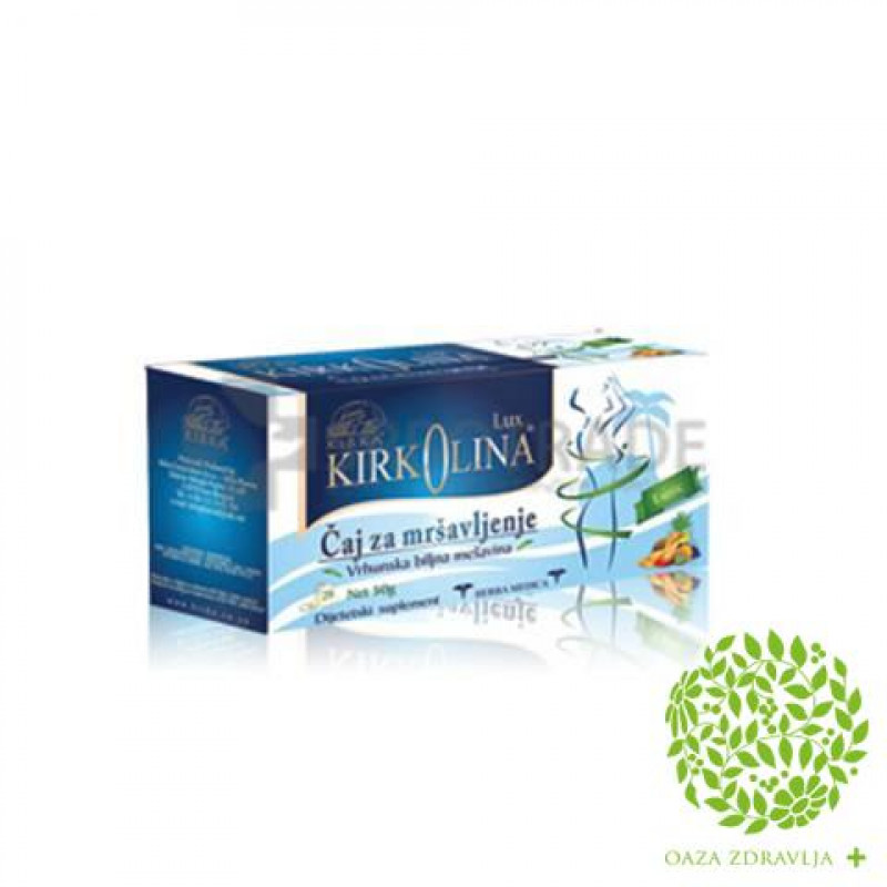 ČAJ KIRKOLINA LUX ZA MRŠAVLJENJE - FILTER | Oaza zdravlja | Akcija & Cena