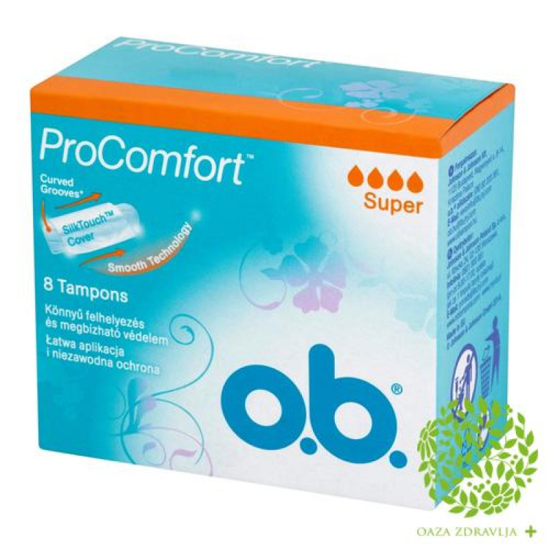 TAMPONI OB SUPER PROCOMFORT 8 kom. | Oaza zdravlja | Akcija & Cena