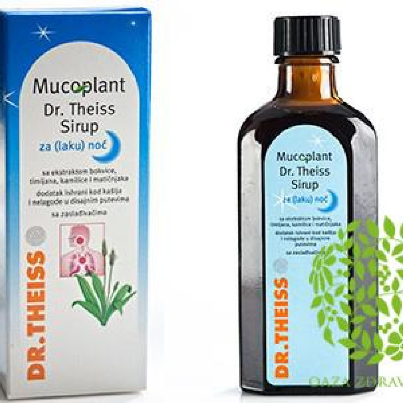 MUCOPLANT SIRUP ZA LAKU NOĆ 100 ml | Oaza zdravlja | Akcija & Cena