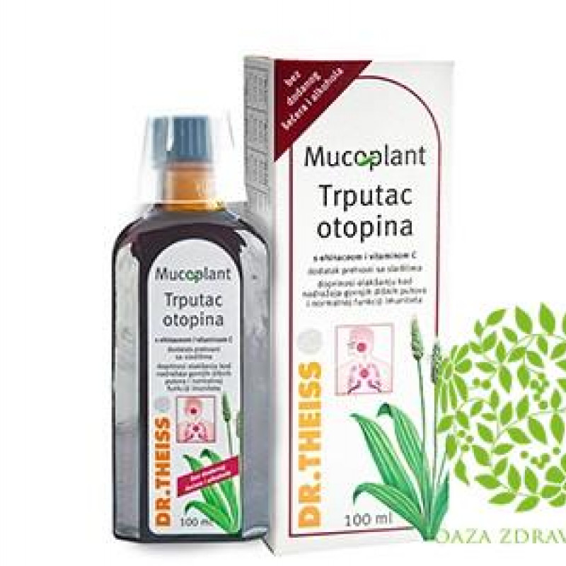 MUCOPLANT SIRUP SA BOKVICOM, EHINACEOM I VITAMINOM C 100ml | Oaza ...