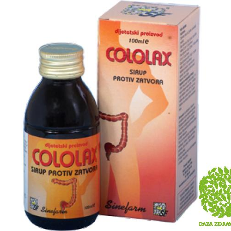 SIRUP COLOLAX PROTIV ZATVORA 100ml | Oaza zdravlja | Akcija & Cena