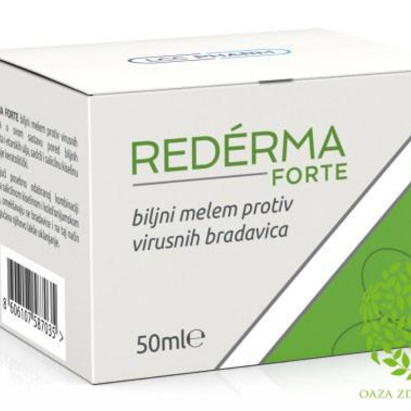 REDERMA FORTE PROTIV VIRUSNIH BRADAVICA 50ml | Oaza zdravlja | Akcija ...