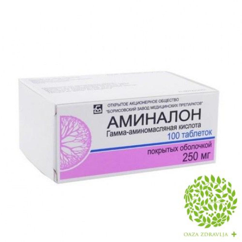 AMINALON tablete 100x250mg | Oaza zdravlja | Akcija & Cena