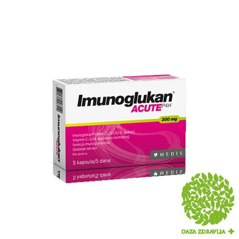 IMUNOGLUKAN ACUTE kapsule | Oaza zdravlja | Akcija & Cena