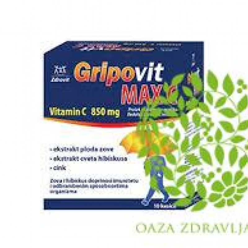 GRIPOVIT MAX C 10 KESICA | Oaza zdravlja | Akcija & Cena