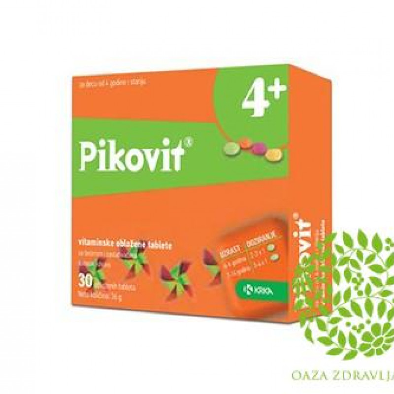 PIKOVIT 4+ 30 tableta | Oaza zdravlja | Akcija & Cena
